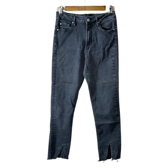 Jeans | Leith Womens High Rise Skinny Black Fade Ankle Jeans Nordstrom ...